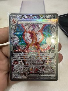 151 Charizard Ex SIR, Hobbies & Toys, Toys & Games on Carousell