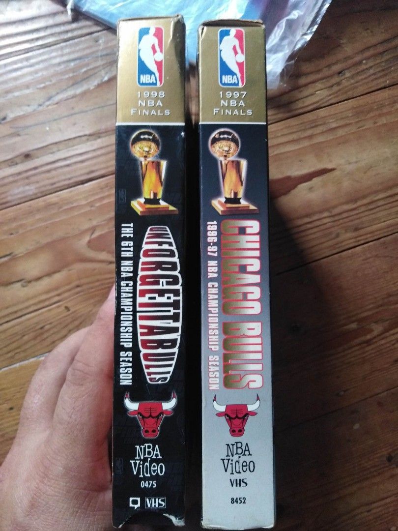 Chicago bulls 90s championship vhs tapes lot, Hobbies & Toys ...