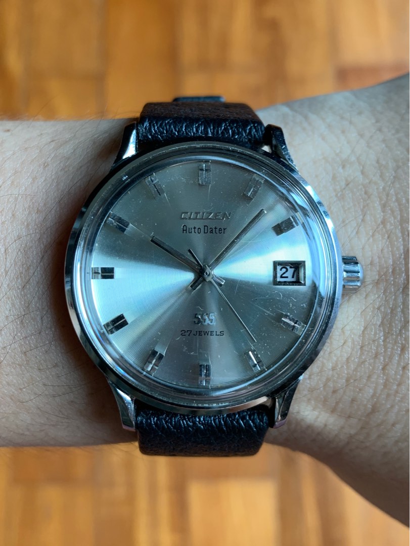 Citizen Auto Dater 555, Luxury, Watches on Carousell