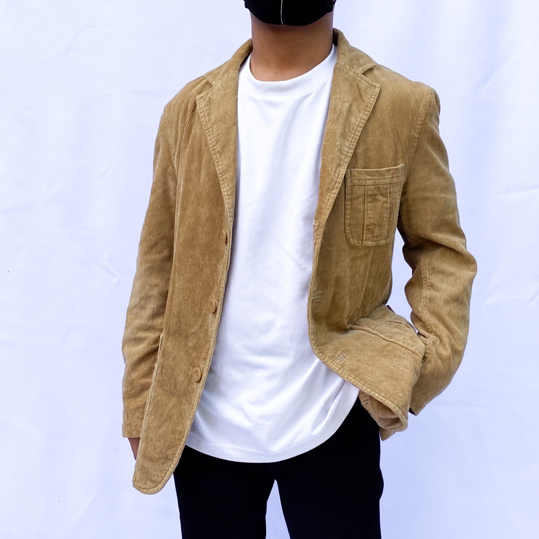 Classic Benbo Brown Corduroy Semi-Parka, Men's Fashion, Coats, Jackets ...