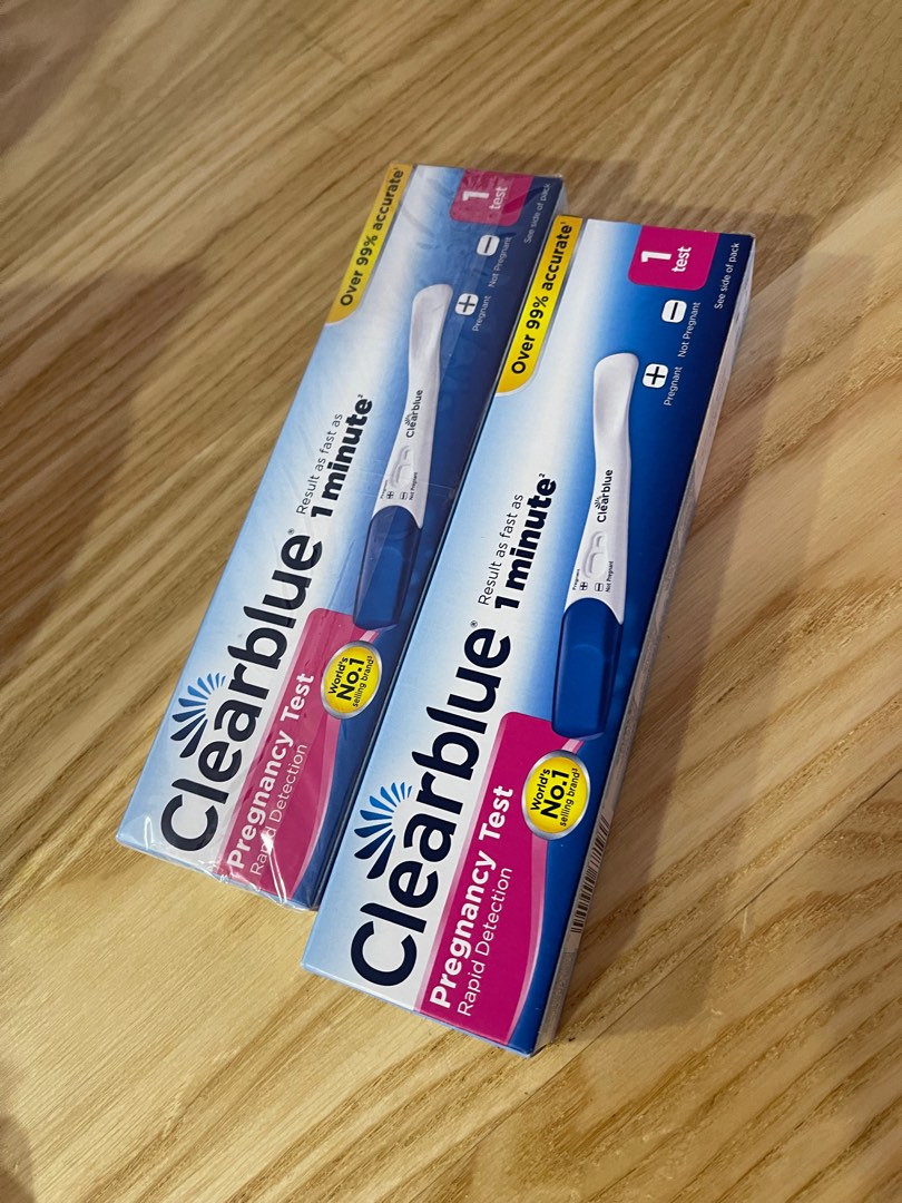 Clear blue pregnancy test kit - $10 for 2 kits, Babies & Kids ...