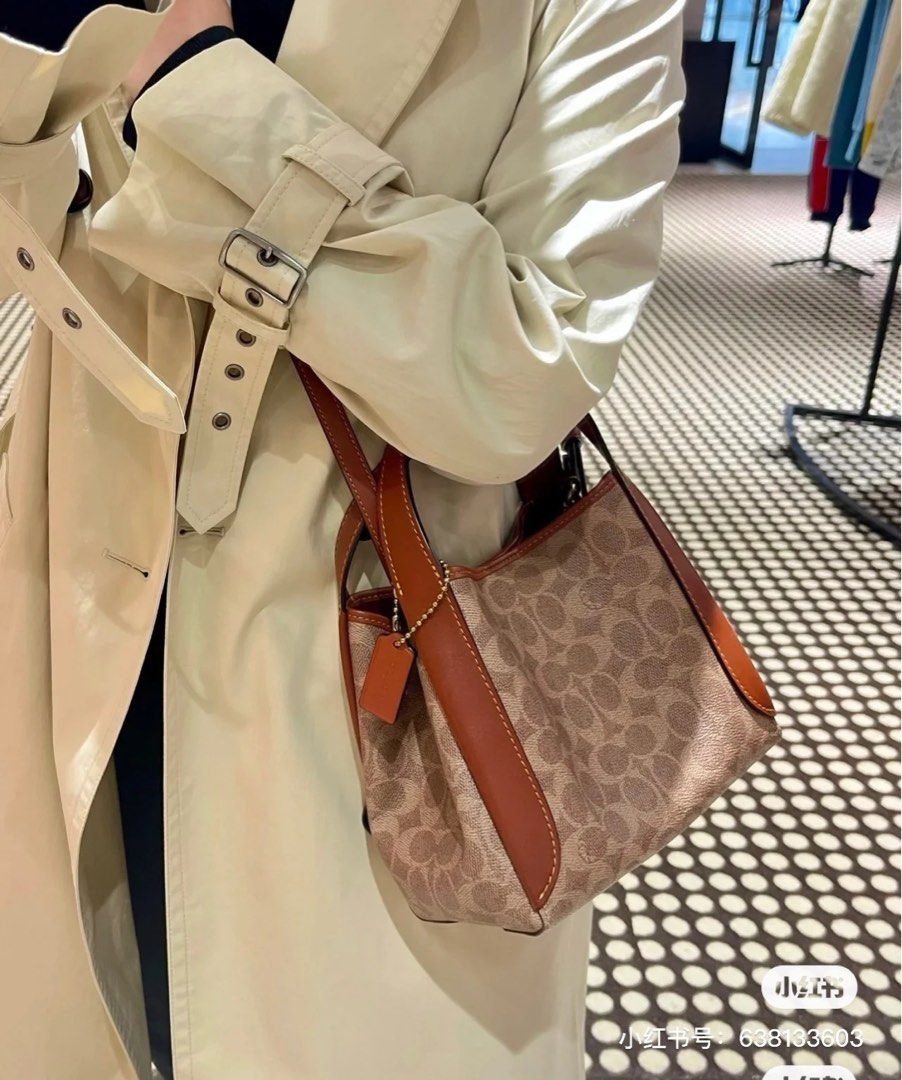 Coach Hadley Hobo Bag Brown Signature Canvas, Luxury, Bags & Wallets on ...