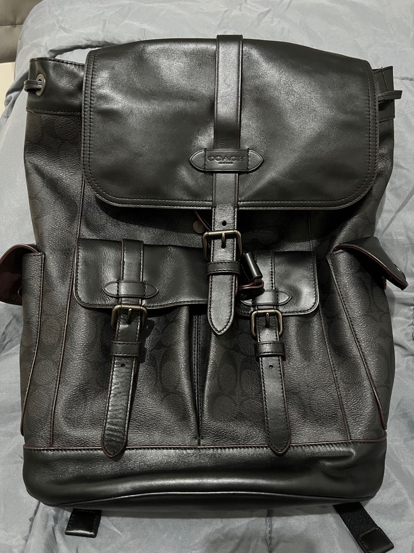 Coach hudson backpack, Men's Fashion, Bags, Backpacks on Carousell