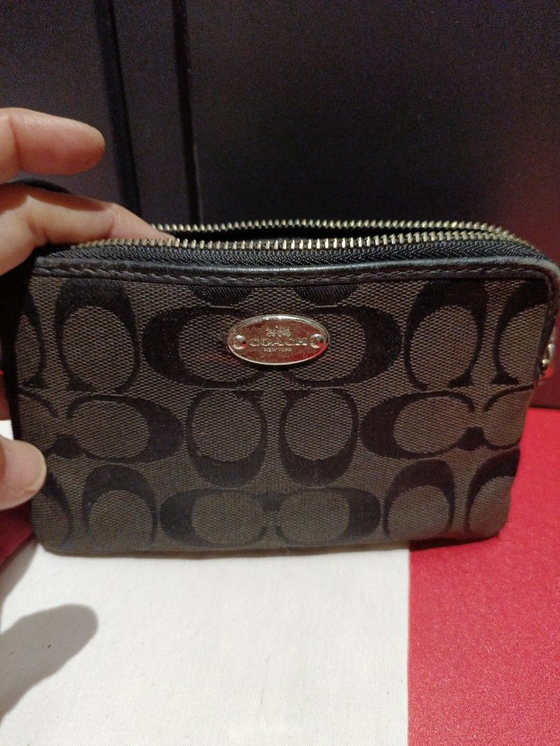 COACH MINI POUCH, ORIGINAL Fo, Barang Mewah, Tas & Dompet di Carousell