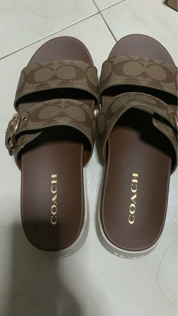 Coach Sandals, Women's Fashion, Footwear, Sandals on Carousell