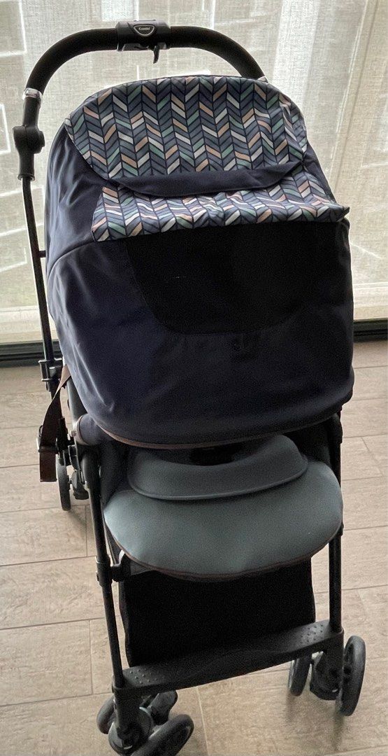 Combi Sugocal Compact Stroller - Navy, Babies & Kids, Going Out ...
