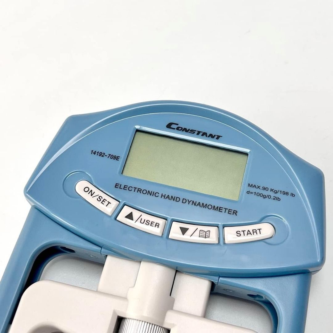 Constant 200 Lbs / 90 Kgs Digital Hand Dynamometer Grip Strength ...