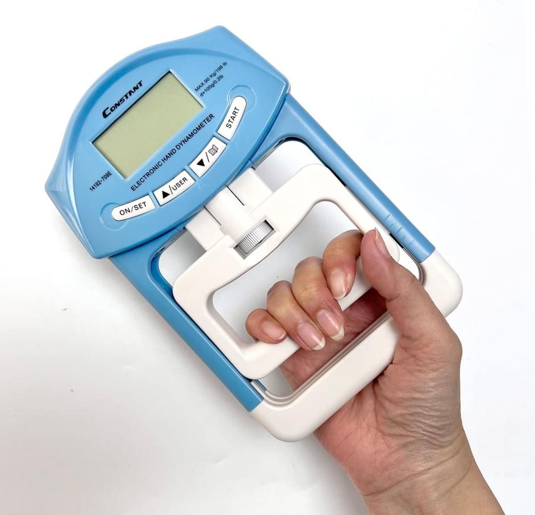 Constant 200 Lbs / 90 Kgs Digital Hand Dynamometer Grip Strength ...