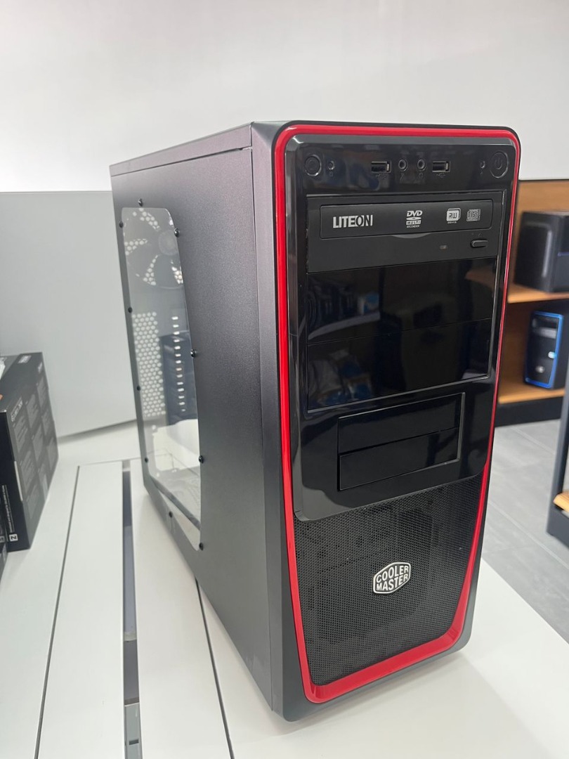 Cooler Master Desktop PC Casing - Red (Used）, Computers & Tech, Parts ...