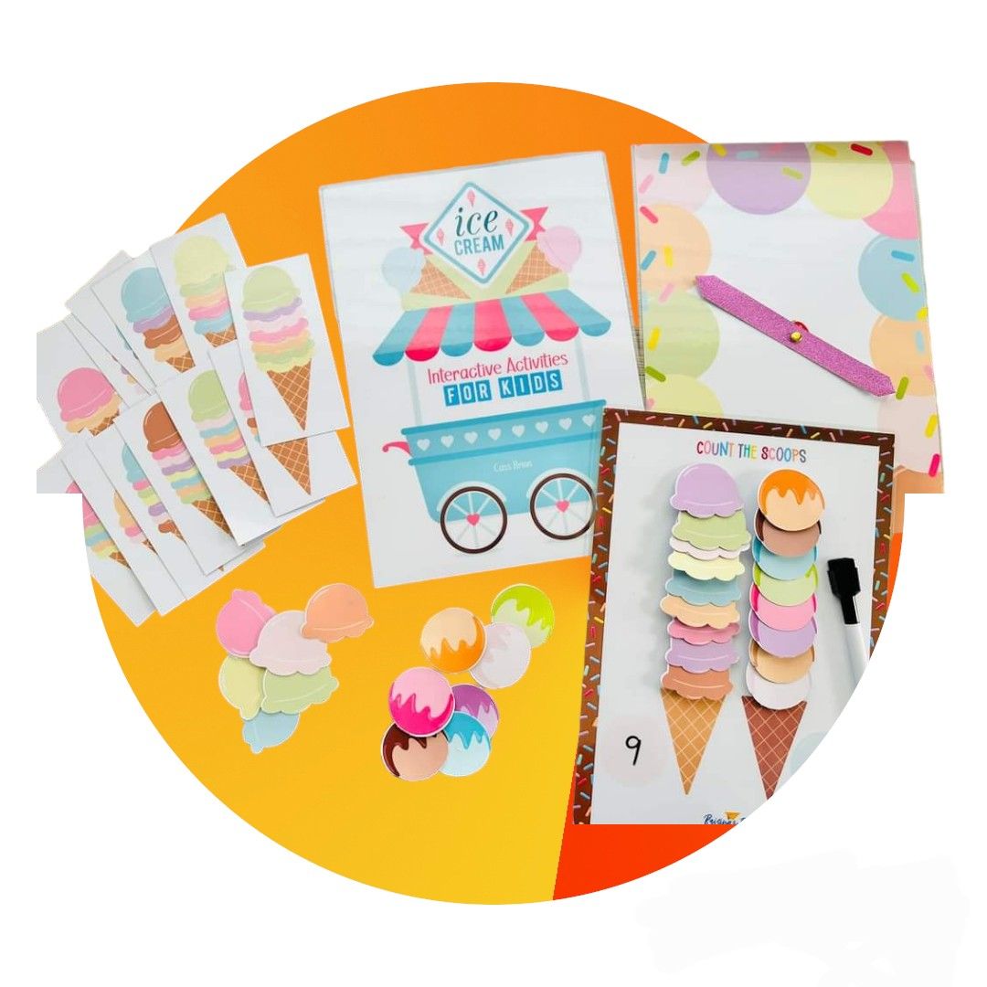 Count the scoop learning activity, Hobbies & Toys, Toys & Games on ...