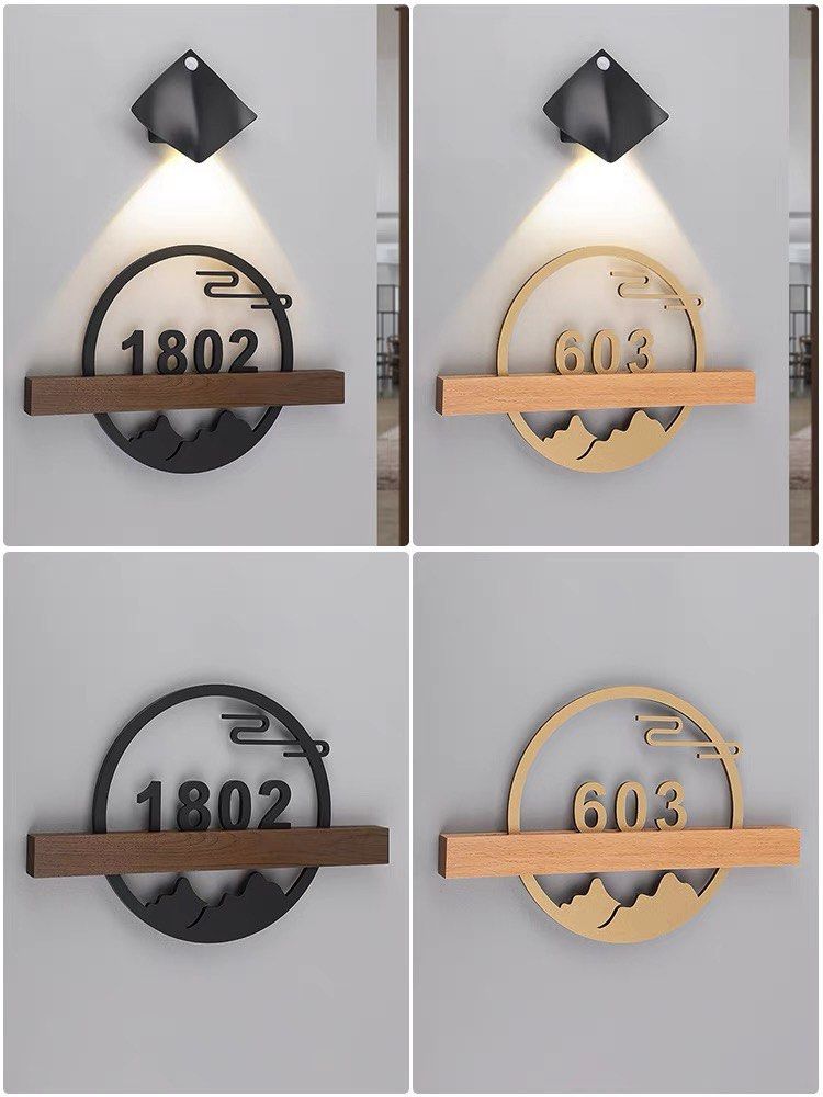 Custom made personalised unit number plate / door sign /House number ...