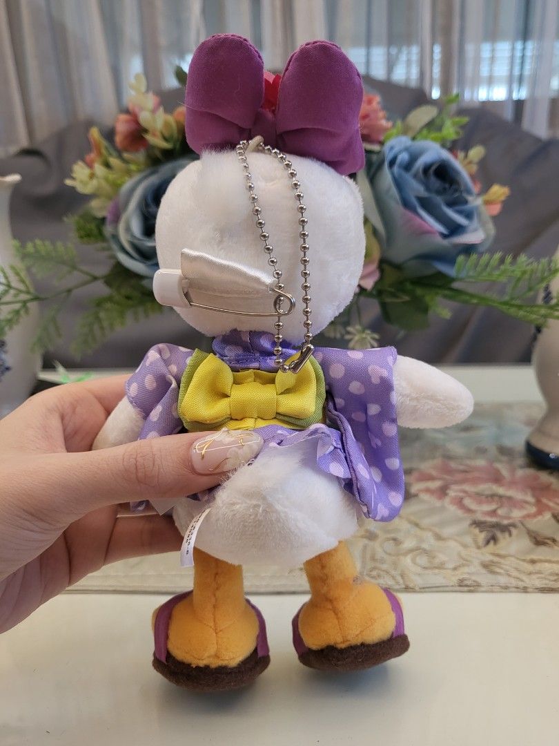 Daisy Duck Purple Kimono Plushie Keychain on Carousell