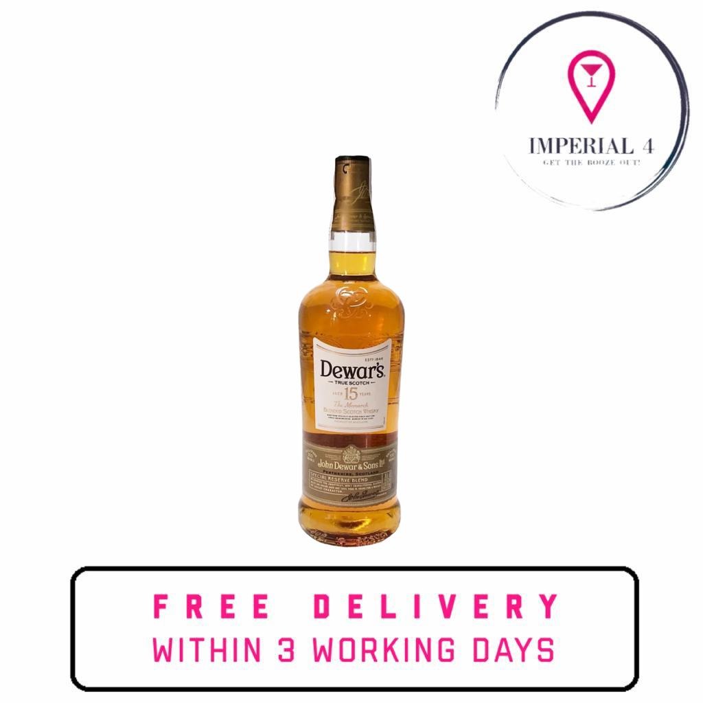 Dewar's 15 Years Blended Scotch Whisky - 750ML, Food & Drinks ...