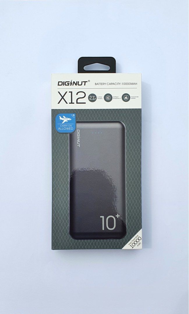 Diginut X12 10000mah Power bank, Mobile Phones & Gadgets, Mobile ...