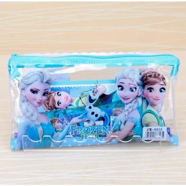 Disney Frozen stationary set back to school pencil case princess pencil ...