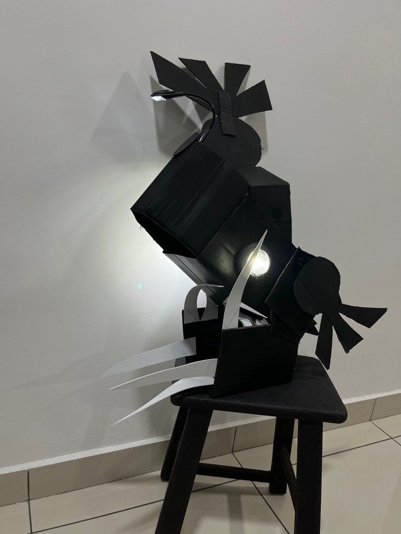 DIY Angler Fish headgear, Hobbies & Toys, Stationery & Craft, Handmade ...