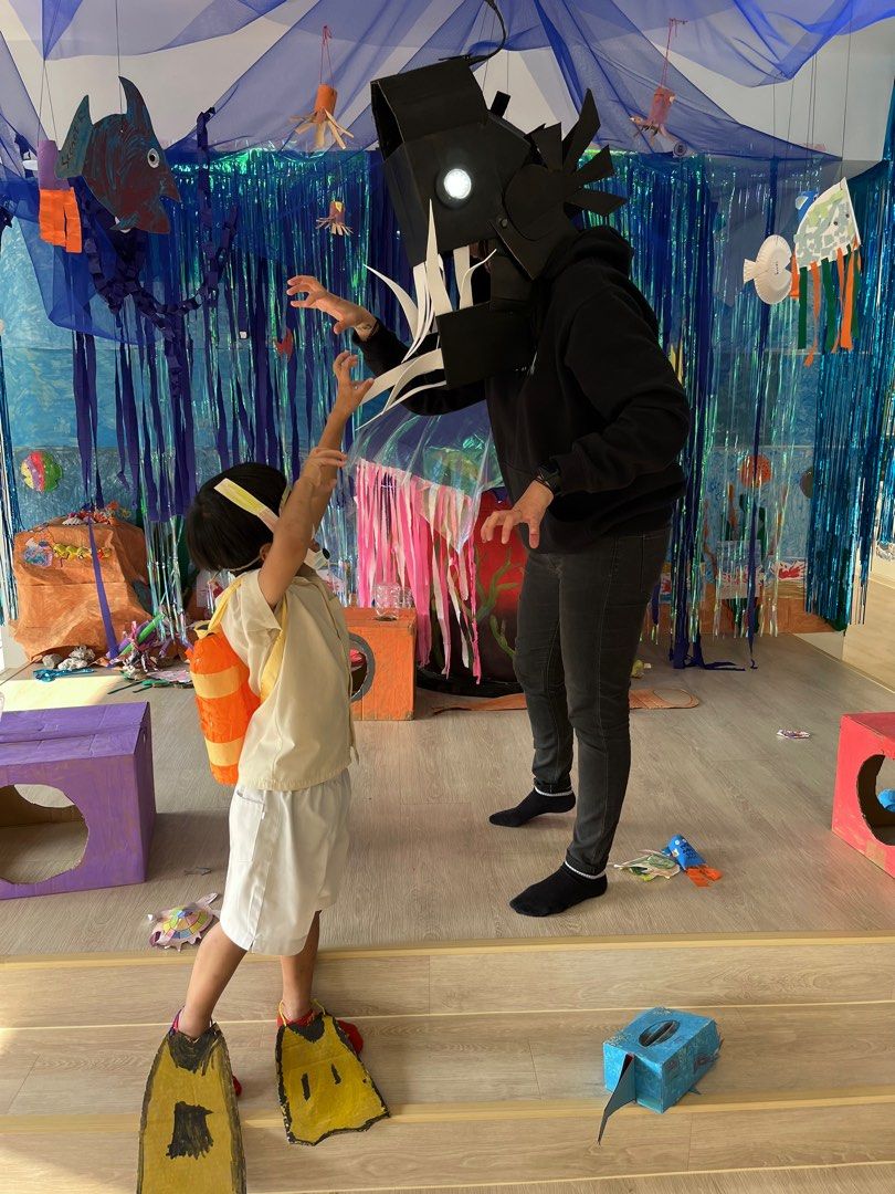 DIY Angler Fish headgear, Hobbies & Toys, Stationery & Craft, Handmade ...