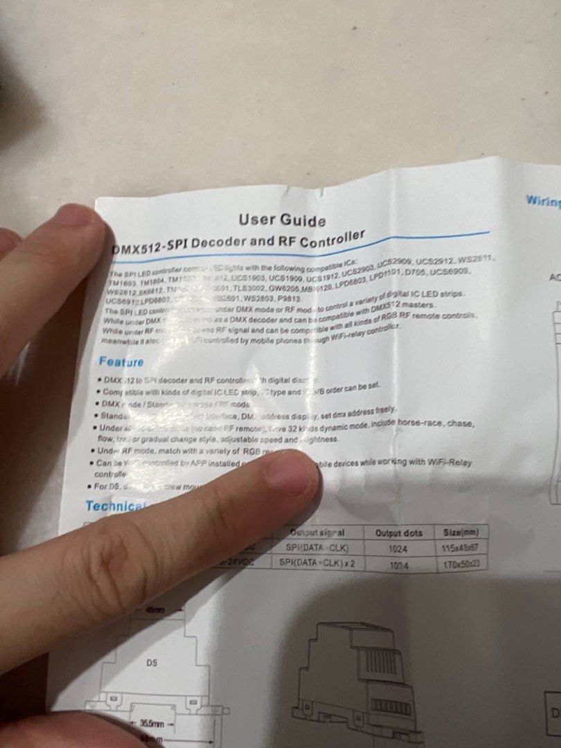 DMX512 -SPI decoder and RF controller, Everything Else on Carousell