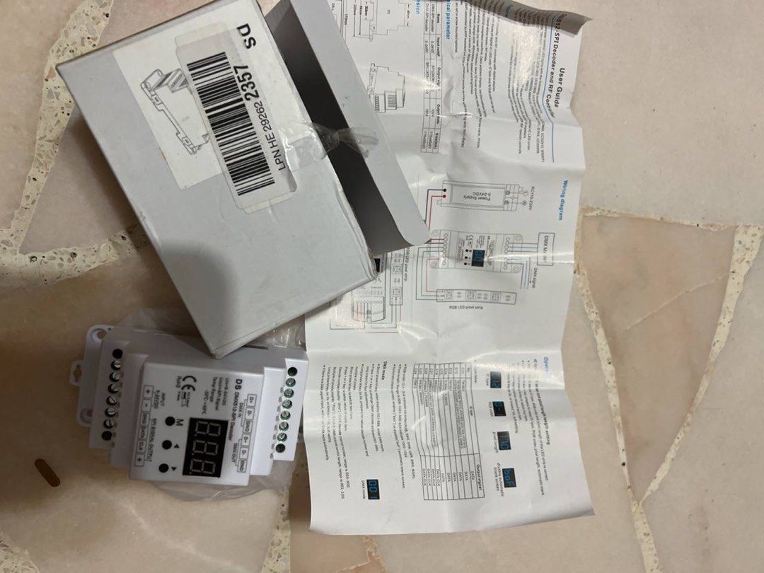 DMX512 -SPI decoder and RF controller, Everything Else on Carousell