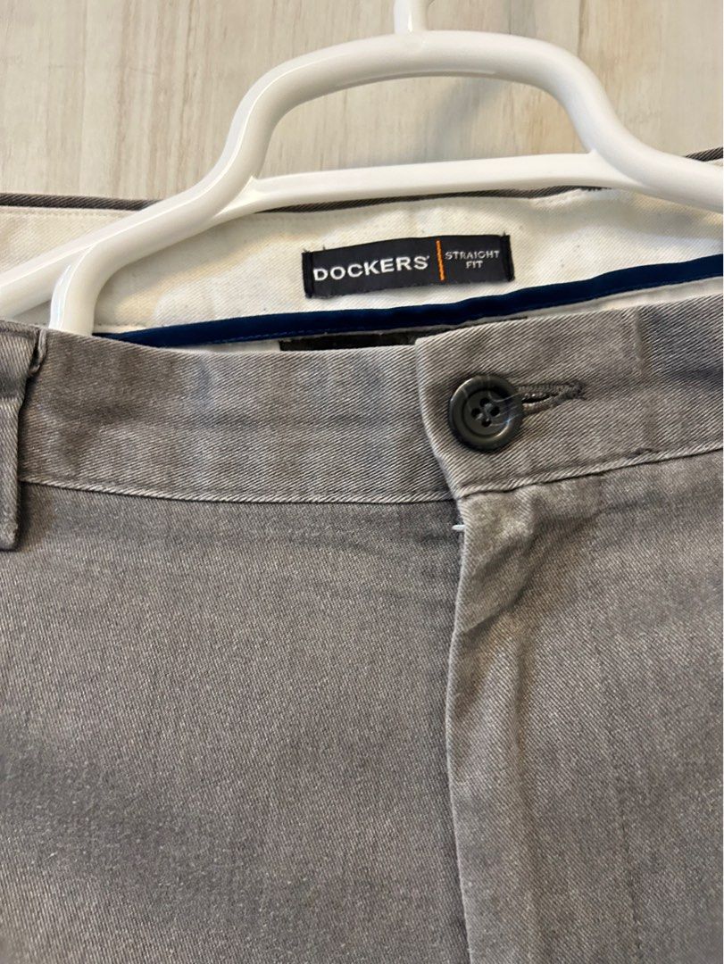 Dockers straight fit pants, Men's Fashion, Bottoms, Trousers on Carousell