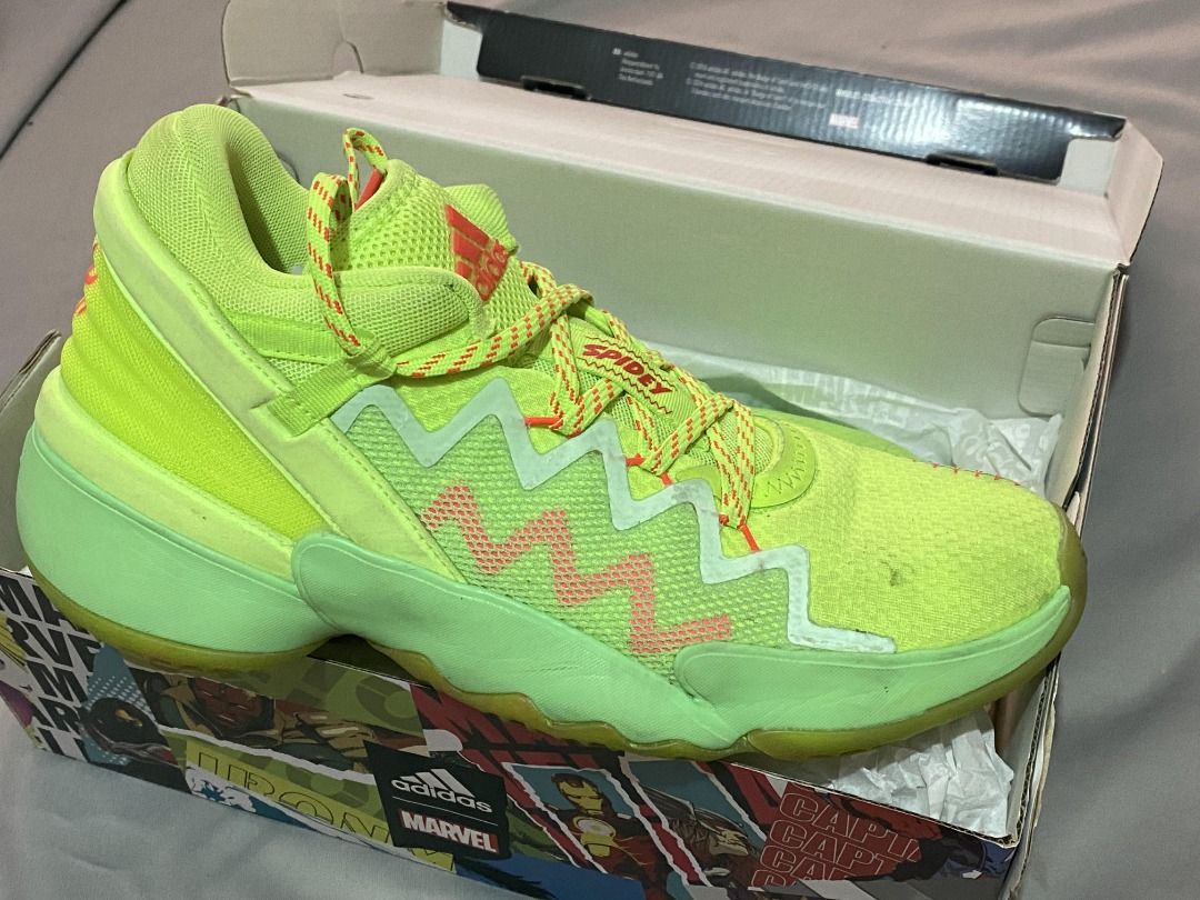 ADIDAS D.O.N. ISSUE #2 MARVEL SPIDEY SENSE SHOES, Men's Fashion ...