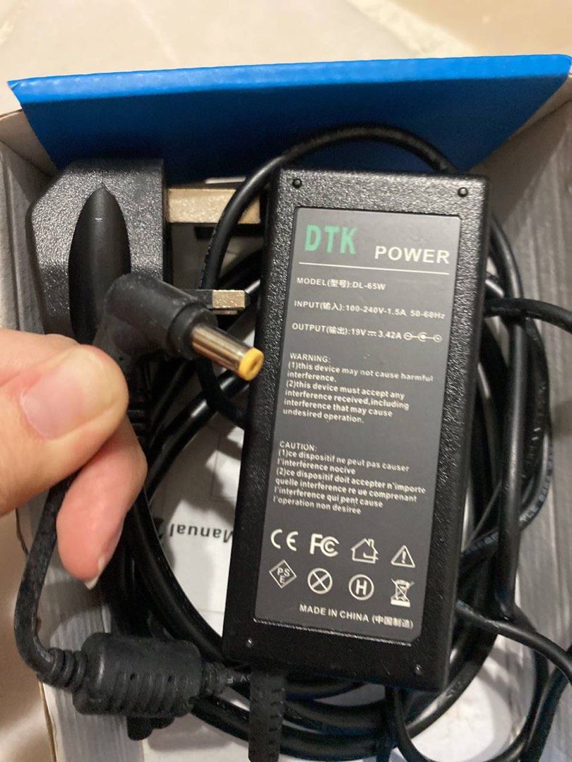 DTK power supply adapter model: DL-45W (4 sets available), Computers ...