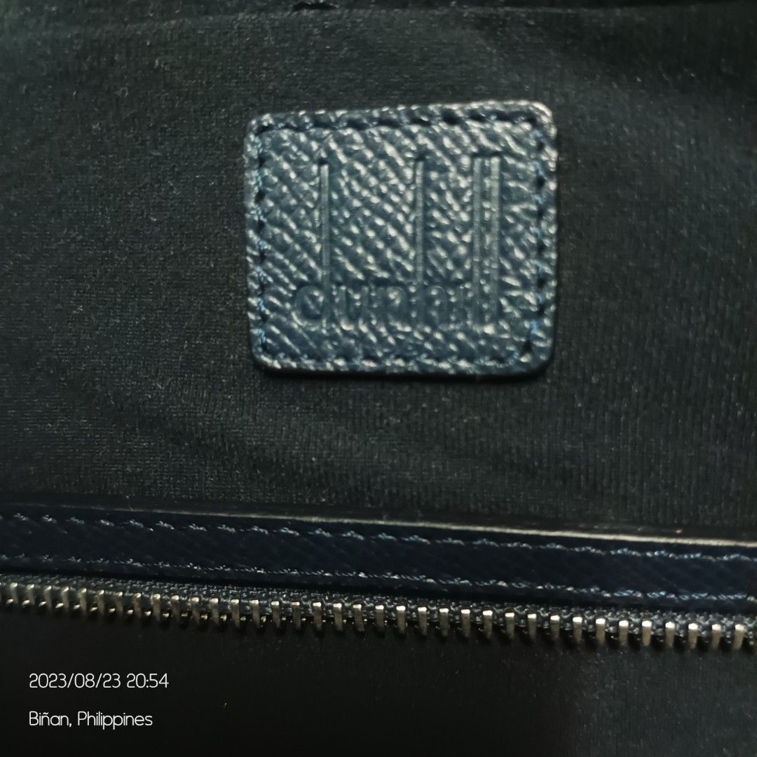Dunhill Bourdon SGL Zip Briefcase, Luxury, Bags & Wallets on Carousell