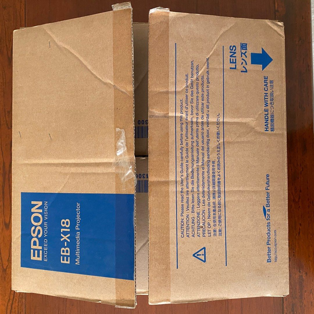 Epson Multimedia Projector EB-X18, Computers & Tech, Office & Business ...