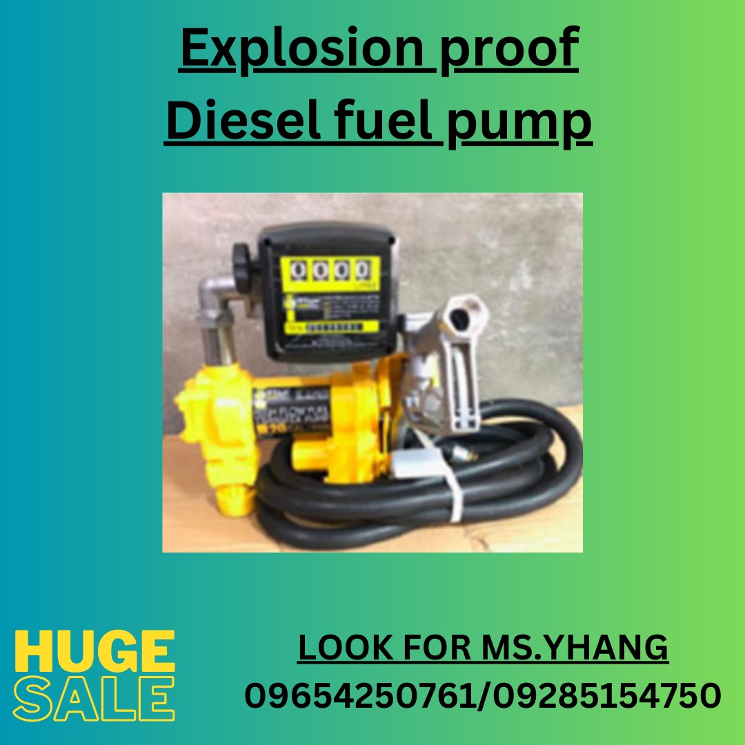 Explosion proof Diesel fuel pump, Commercial & Industrial, Construction ...