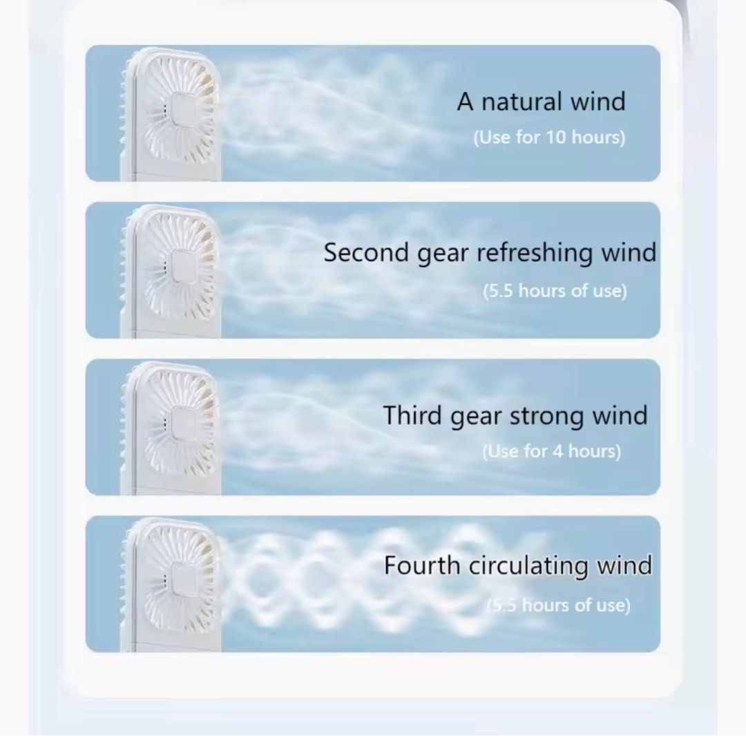 f30 Pro Mini Folding Neck Fan, Mobile Phones & Gadgets, Other Gadgets ...