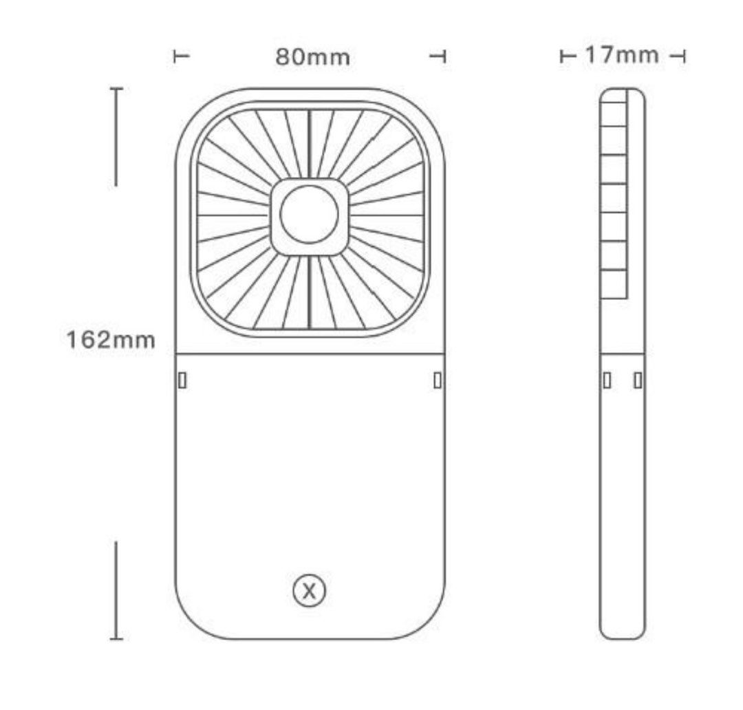 f30 Pro Mini Folding Neck Fan, Mobile Phones & Gadgets, Other Gadgets ...