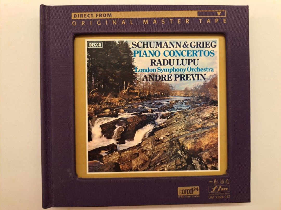 FIM LIM XR24 012 - Schuman & Grieg: Piano Concertos - Andre Previn ...