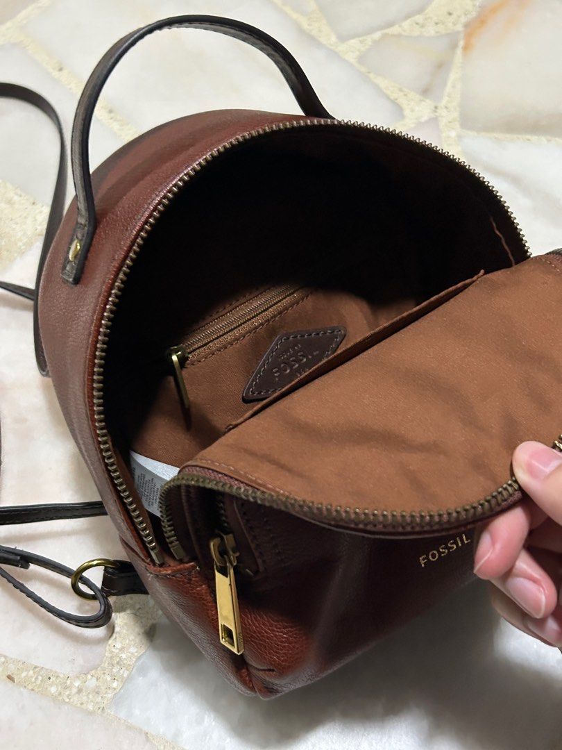 Fossil Maisie Mini Backpack, Women's Fashion, Bags & Wallets, Backpacks ...