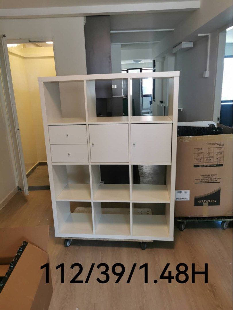 Free delivery IKEA Kallax Shelving Unit/rack, Furniture & Home Living ...