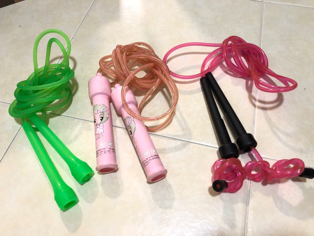 Plastic Jumping Ropes, Hobbies & Toys, Toys & Games on Carousell