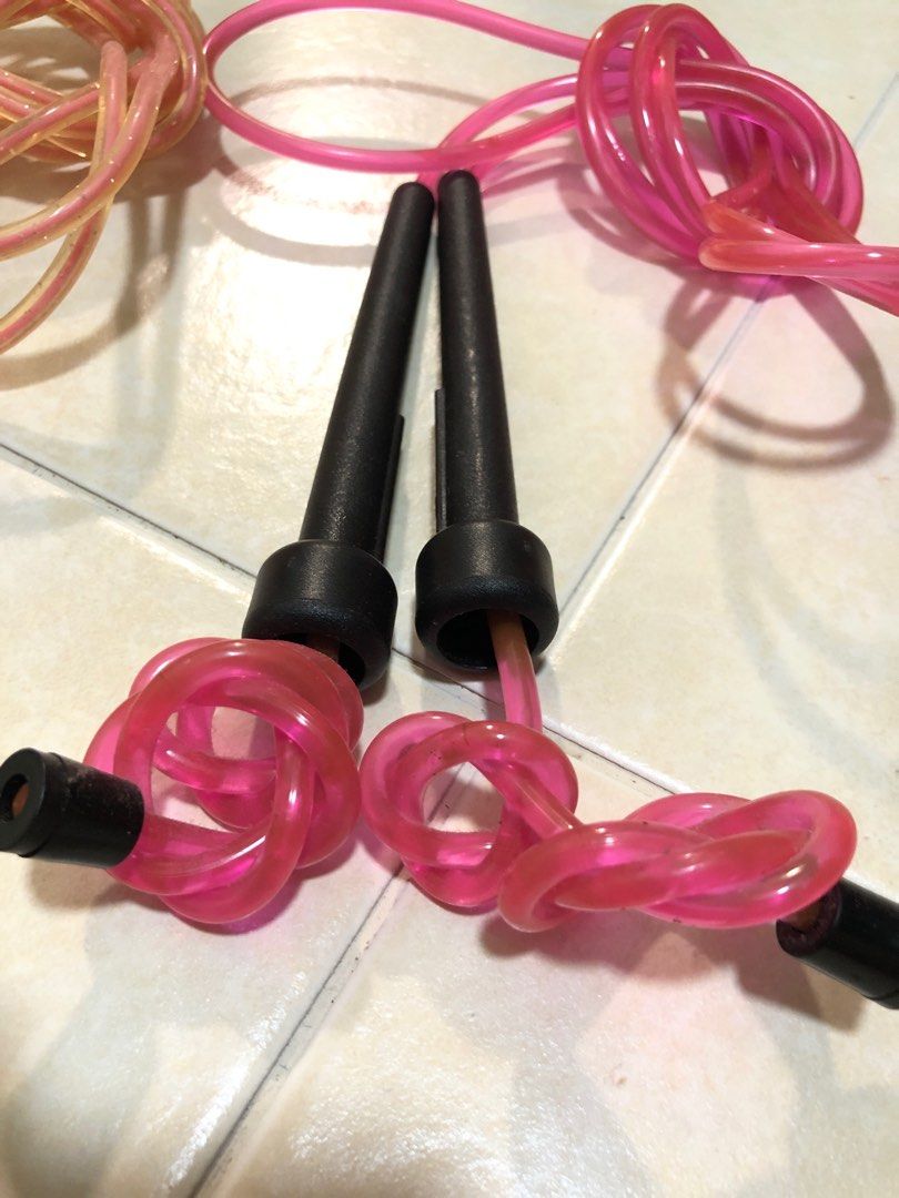 Plastic Jumping Ropes, Hobbies & Toys, Toys & Games on Carousell