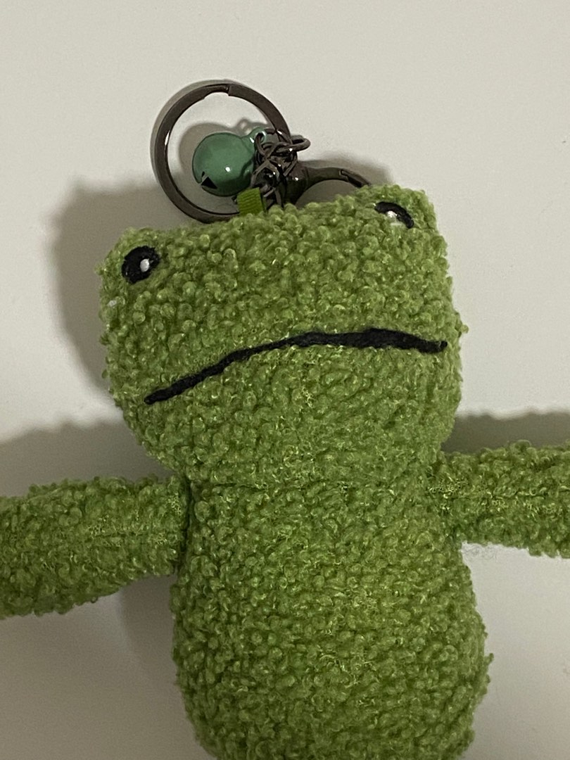 Frog Keychain, Hobbies & Toys, Toys & Games on Carousell
