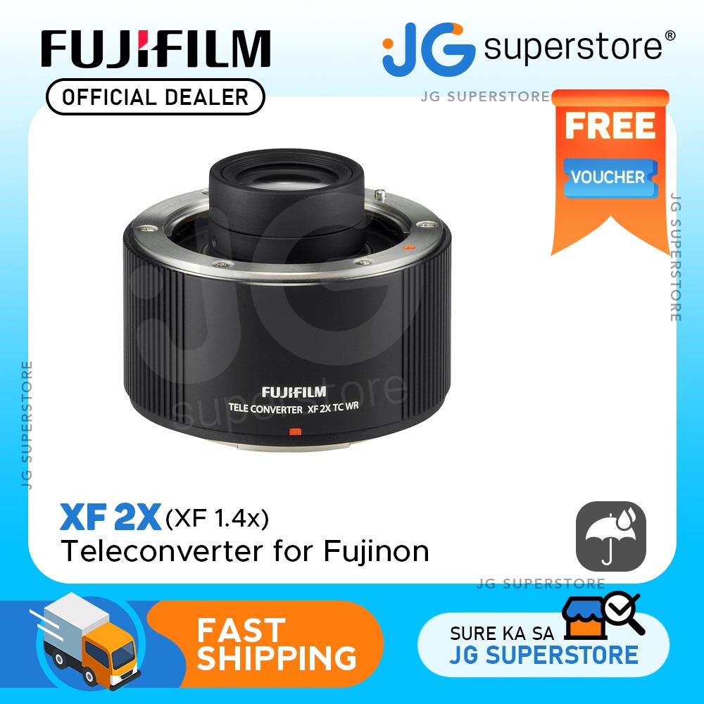 Fujifilm Fujinon XF 2x TC WR Teleconverter for Fujifilm Fujinon XF 1.4x TC WR Telecon | JG ...