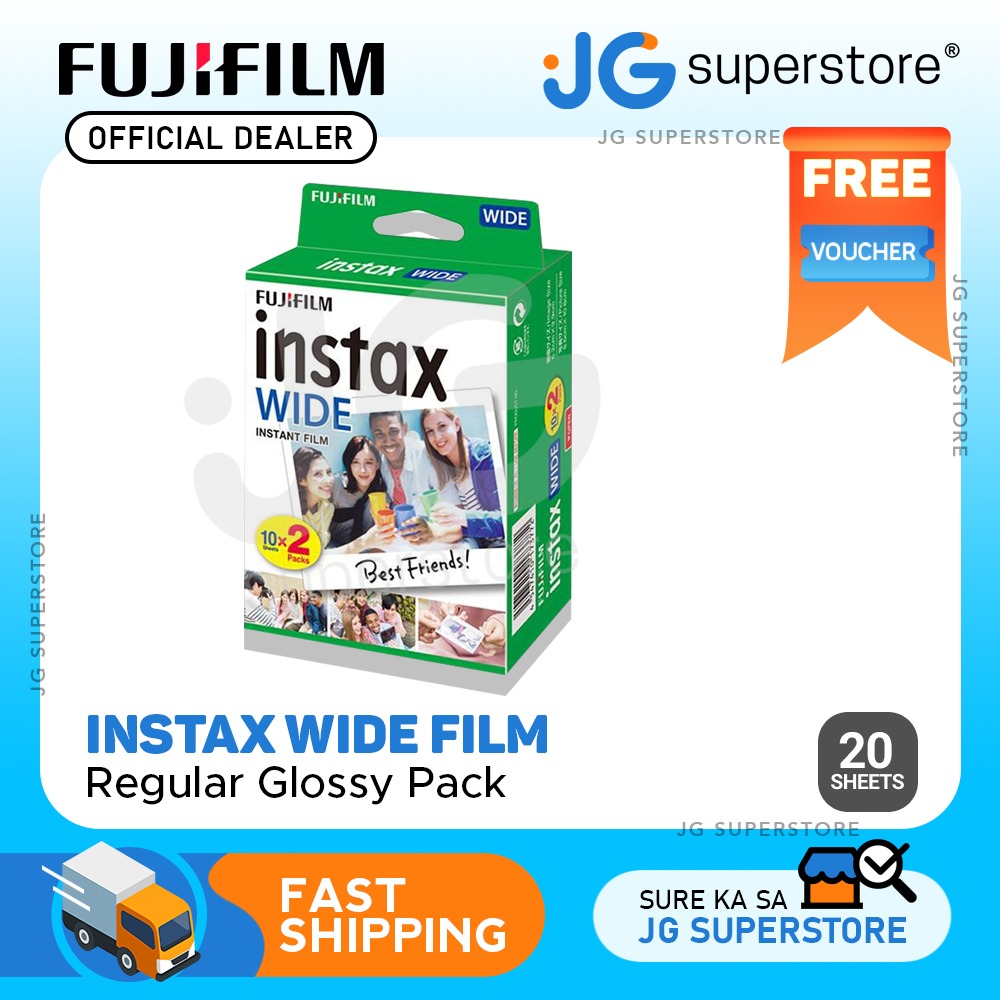 Fujifilm Instax Regular Wide 20 Sheets Film - Double Pack | JG ...
