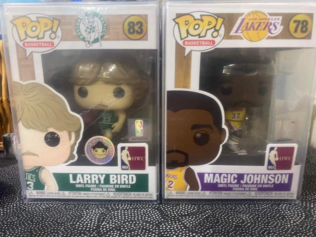 Funko Pop : Rivalry / Magic Johnson vs Larry Bird / NBA LEGENDS ...