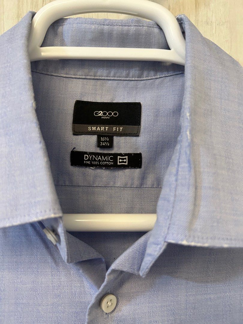 G2000 smart fit, dynamic. 16 &1/2, 34 & 1/2, Men's Fashion, Tops & Sets ...