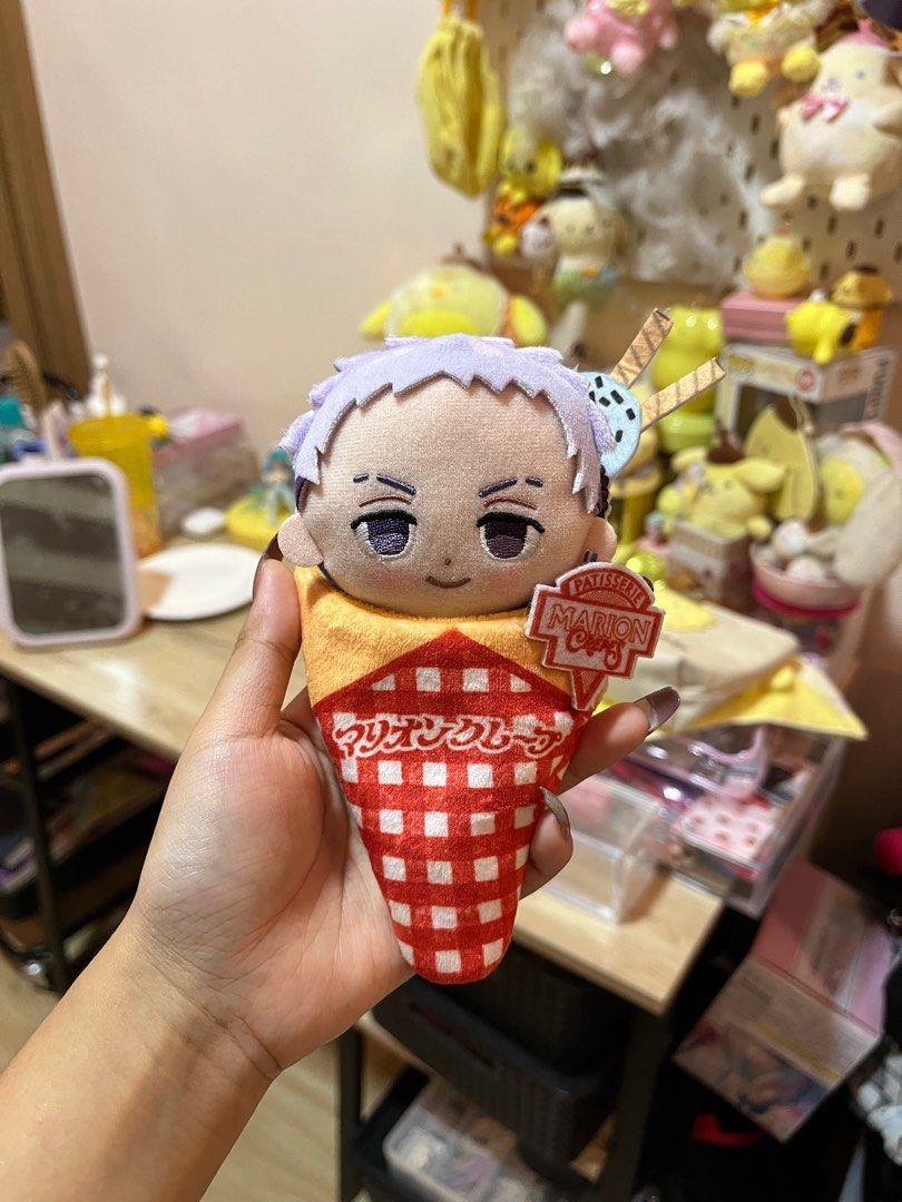 Gacha Gashapon Crepe Mascot Keychain Plush Holder | Kawaii Cute Japan ...