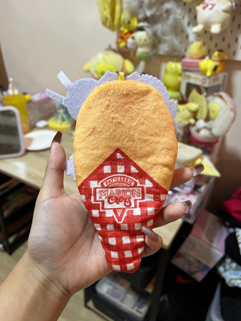 Gacha Gashapon Crepe Mascot Keychain Plush Holder | Kawaii Cute Japan ...