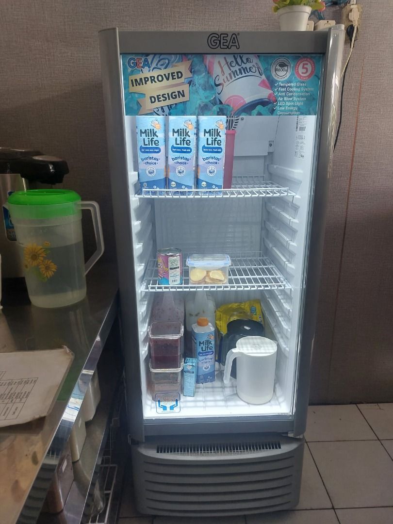 GEA RSA GETRA Kulkas Chiller Display Cooler EXPO-30FC 300 LITER, Kitchen & Appliances di Carousell