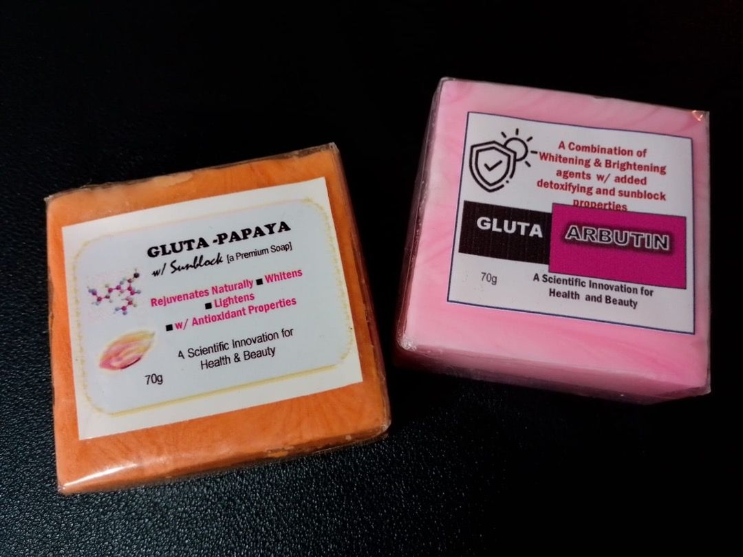 Gluta-Papaya with Sunblock Premium Soap Sample / Gluta-Arbutin Soap ...