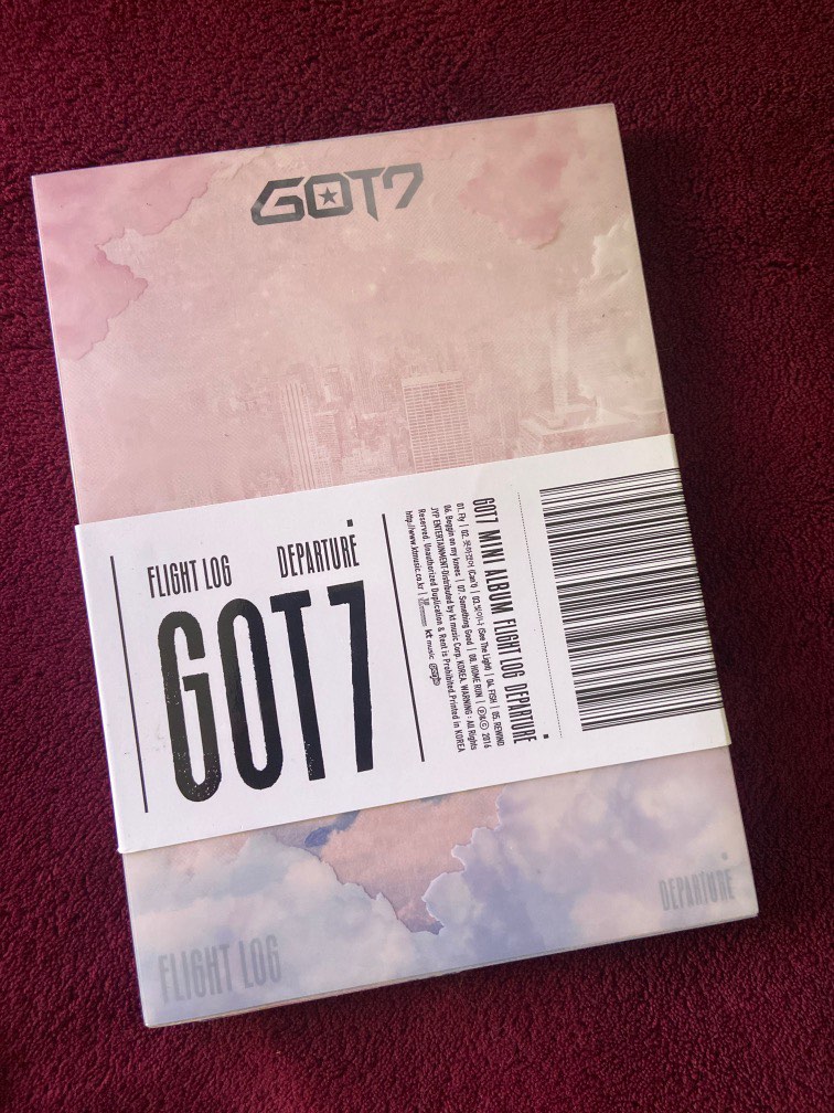 GOT7 Flight Log Departure Mini Album, Hobbies & Toys, Memorabilia ...