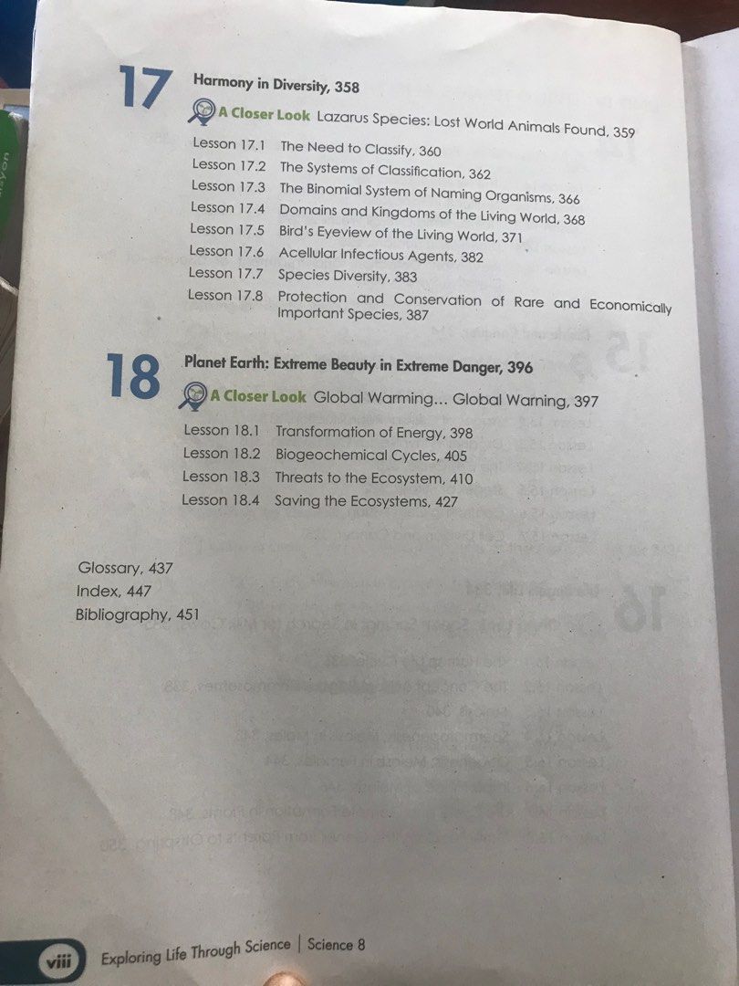 Grade 8 Textbooks - Exploring Life Through Science Series 8 (2nd ...