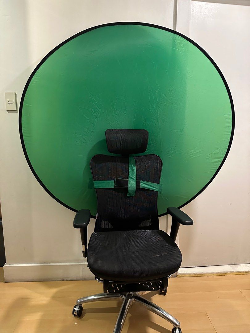 Green Screen 142cm Background Portable Live Backdrops For Vlogging ...