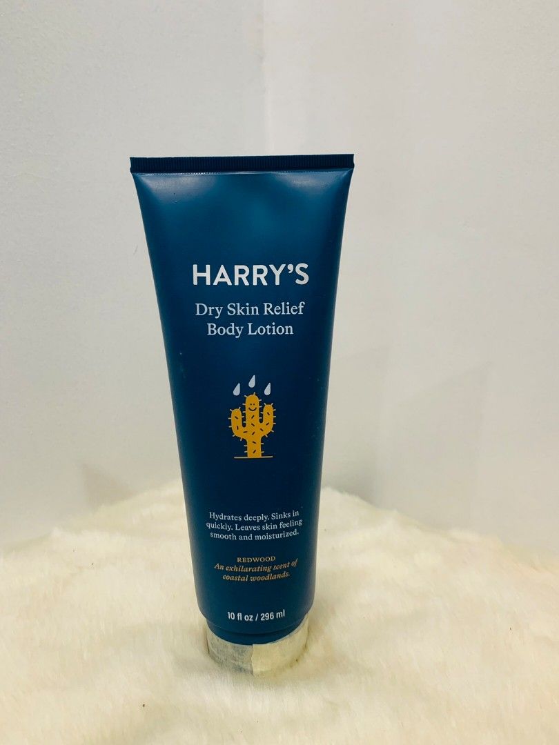 Harry's Men's Dry Skin Relief Body Lotion, Stone Scent, 10 fl oz ...