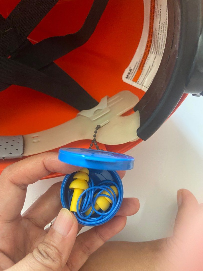 Helm Proyek Safety Vgard MSA (free earplug) on Carousell